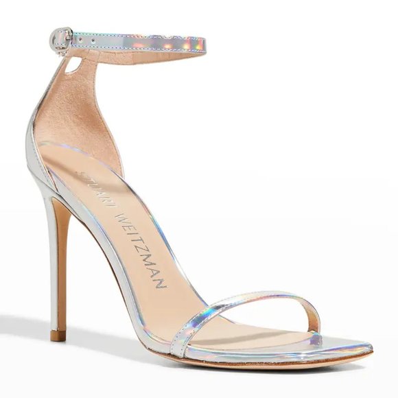 Stuart Weitzman | Shoes | 50 Stuart Weitman Nudistcurve Iridescent ...